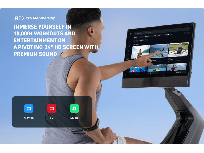 NordicTrack RW900 Rower Powered by iFit - NTRW19425 | Abt