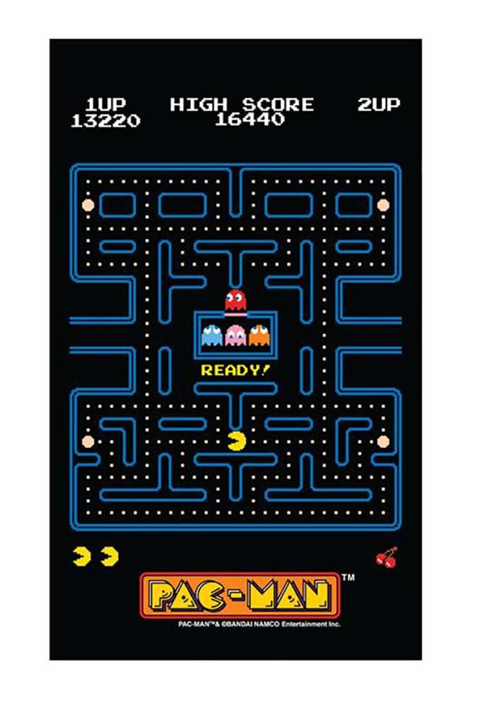 Namco Pac-Man Maze Carpet 3X5 - HG97-16671-00 | Abt