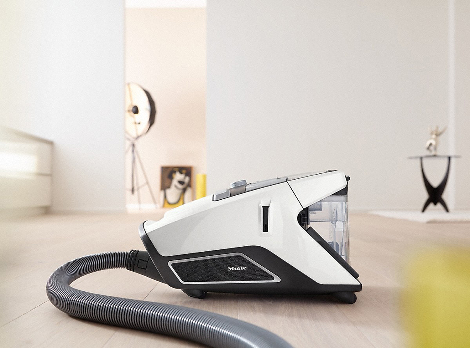 Miele Blizzard CX1 White Canister Vacuum - 41KCE043USA