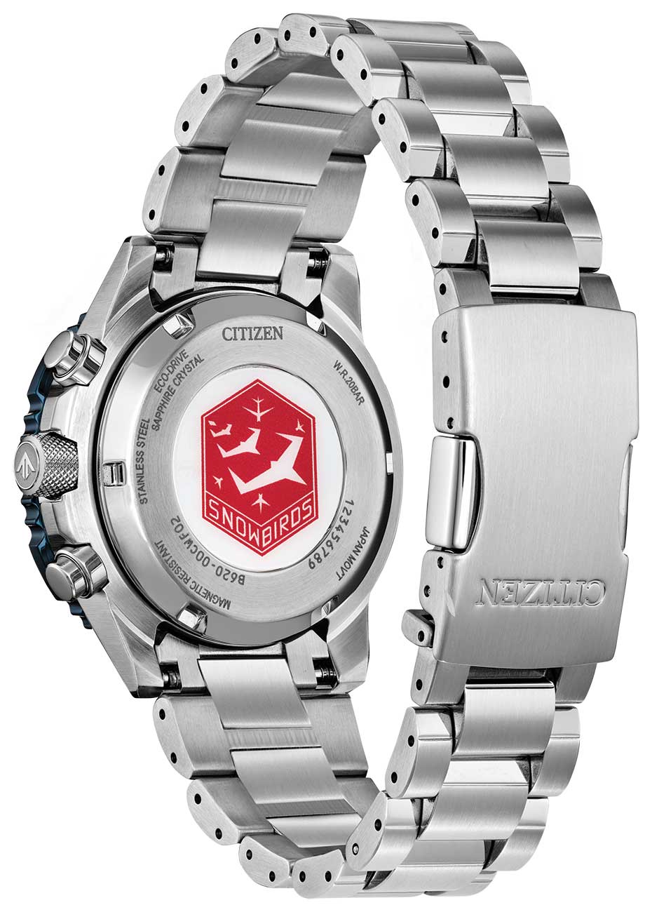 Citizen Promaster Navihawk Watch Snowbirds Red | Silver - CA4668-51X