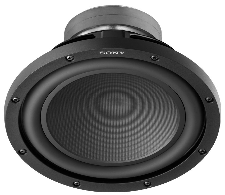 Sony Car Subwoofer 10-Inch 4-Ohm GS in Black - XSW104GS