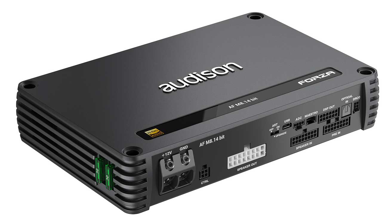 Audison 8-Channel D-Class Amplifier - AFM814BIT | Abt