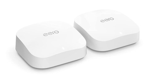 eero Outdoor 7 Dual-Band Mesh Wi-Fi Router in White | Abt