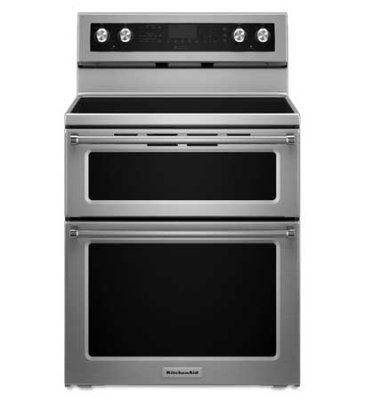 KitchenAid 30 In. White Electric Range KFED500EWH | Abt