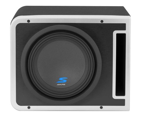 Alpine Preloaded Subwoofer Enclosure 10-Inch - S2SB10 | Abt