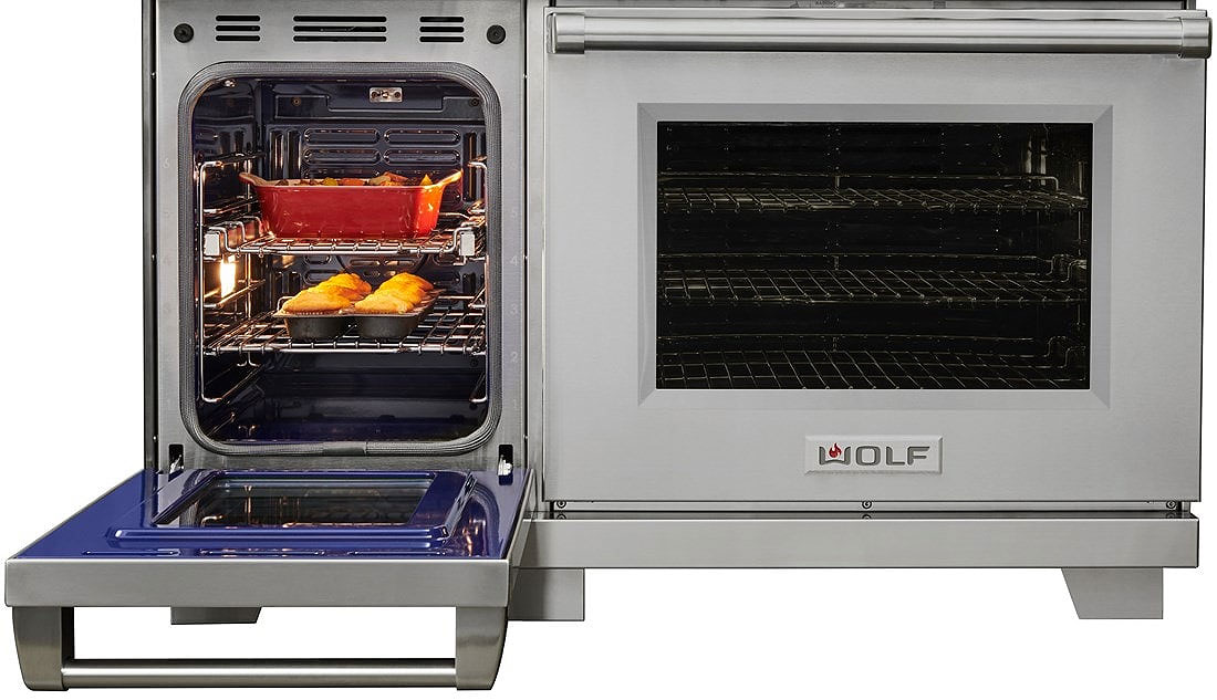 Customer Reviews for Wolf 48 In. Stainless Dual Fuel Range DF48650G/S/P ...