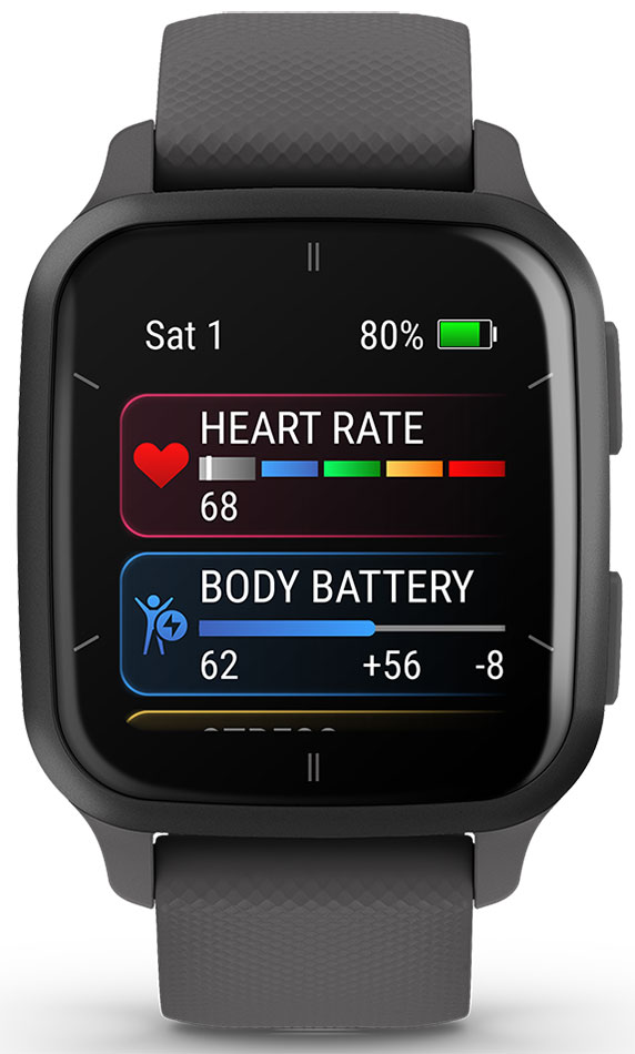 Garmin Venu Sq 2 Watch With Silicone Band | Abt