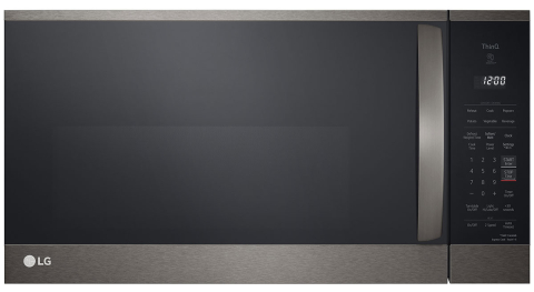 LG Over-the-Range Microwave Smart Low Profile 1.3 Cu. Ft. in Stainless ...