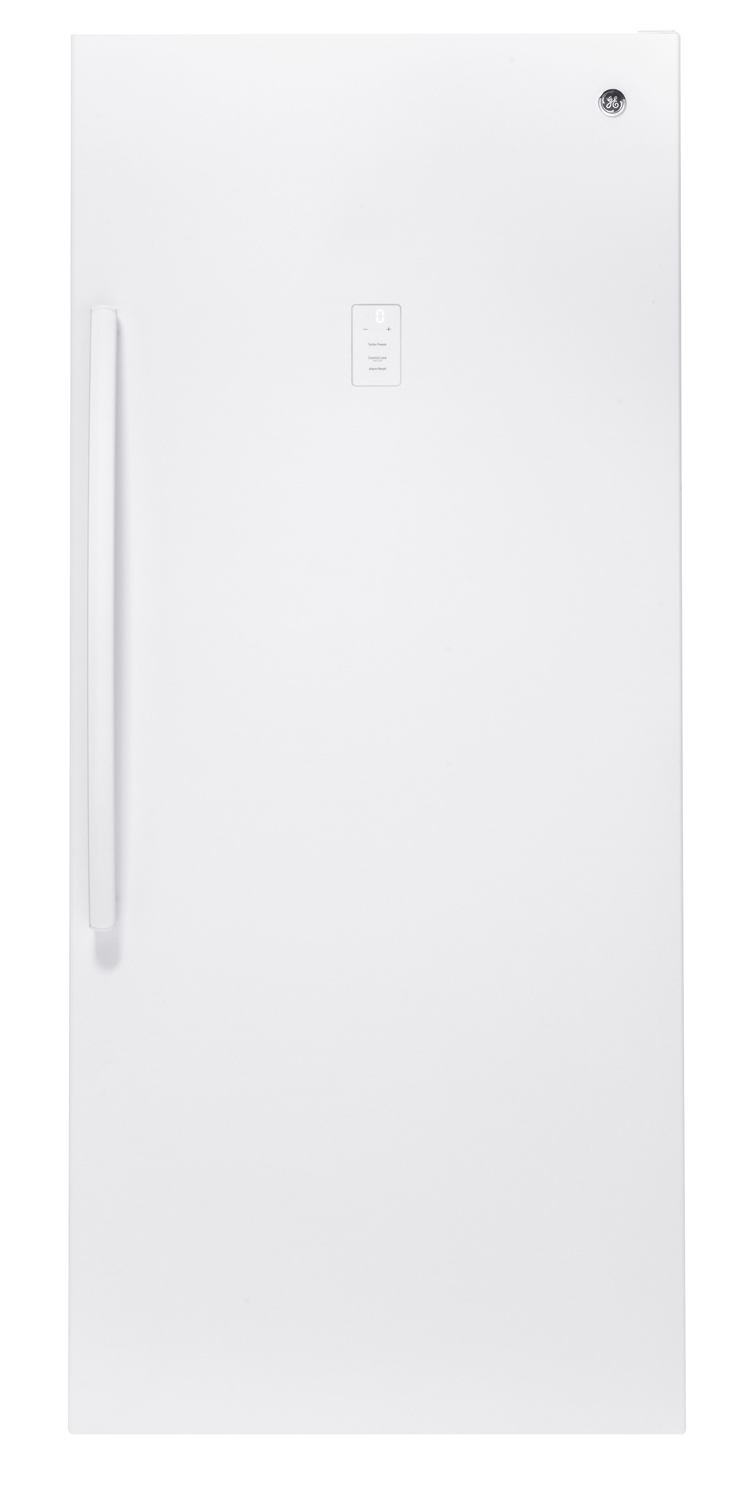 GE 21.3 Cu. Ft. Frost-Free Upright Freezer - FUF21DLRWW