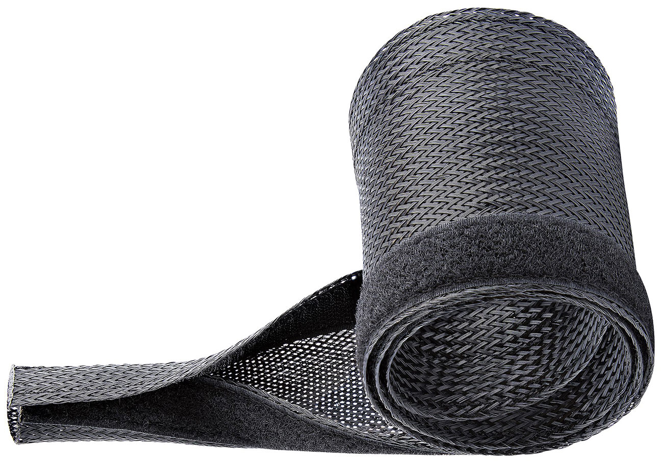 StarTech Cable Management Sleeve 10ft Trimmable - WKSTNCMFLX
