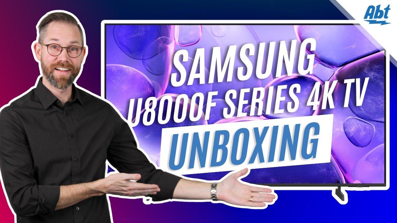 Samsung U8000F Series 4K TV Unboxing (2025) | Abt Videos