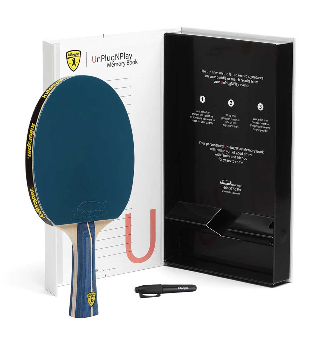 Killerspin JET200 Blue Vanilla Paddle - 110-02 | Abt