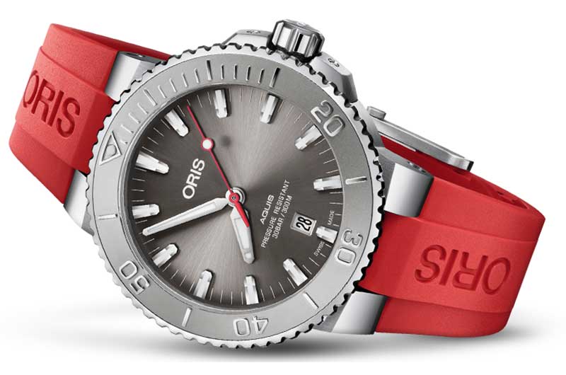 Oris Aquis Date Relief Watch 43mm - 01 733 7730 4153-07 4 24 66EB