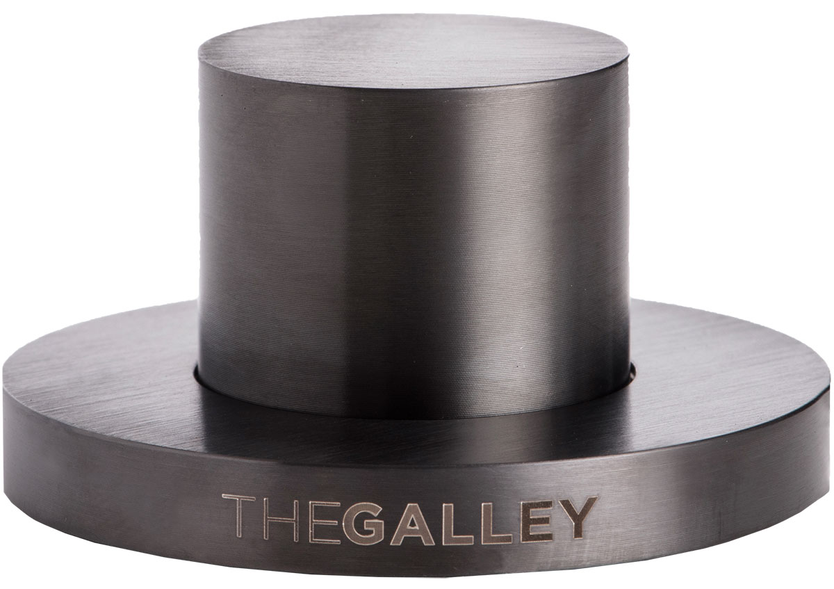The Galley Satin Black Stainless Steel Ideal Deck Switch - IDS-1-BSS | Abt