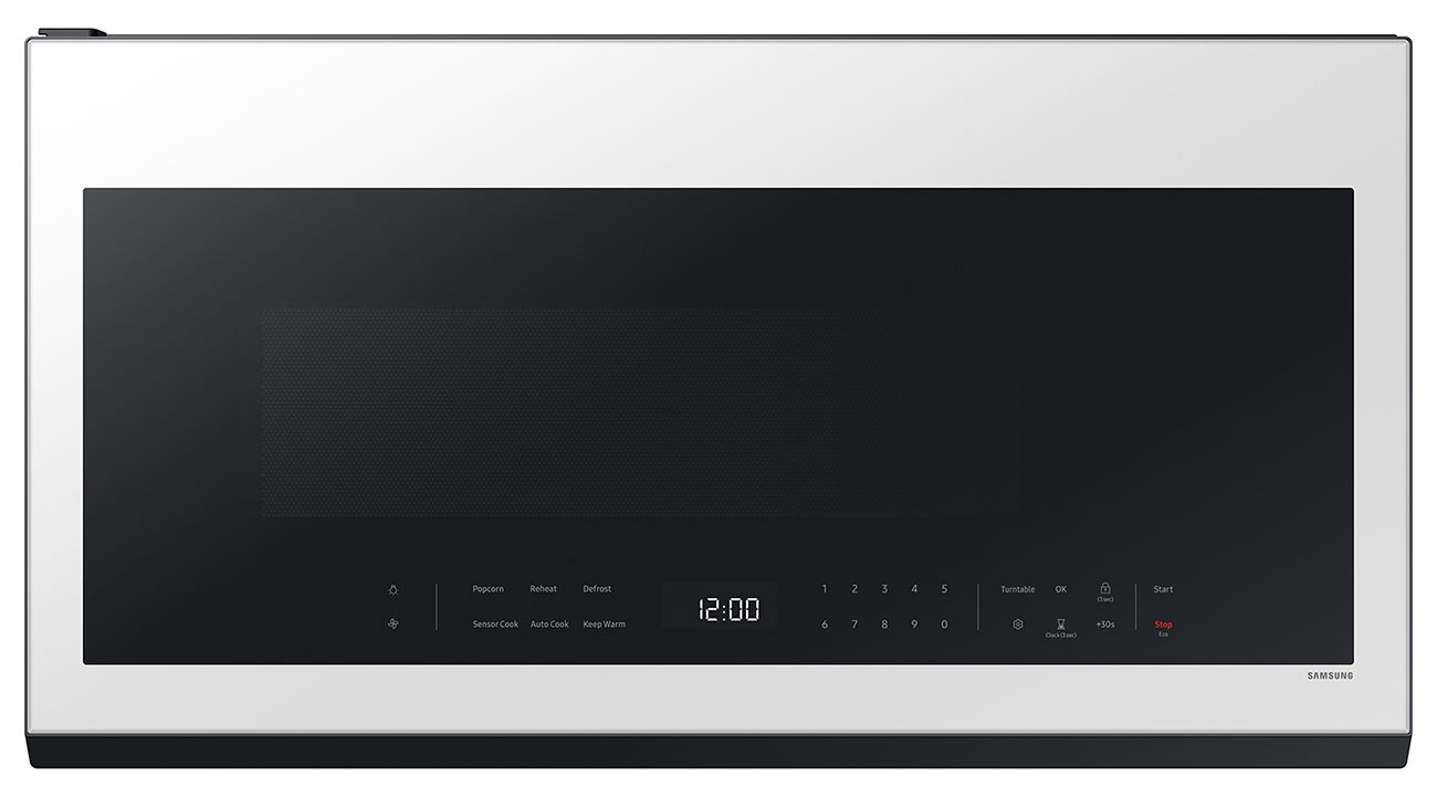 Samsung Microwave Over-The-Range Bespoke White - ME21DB630012AA | Abt