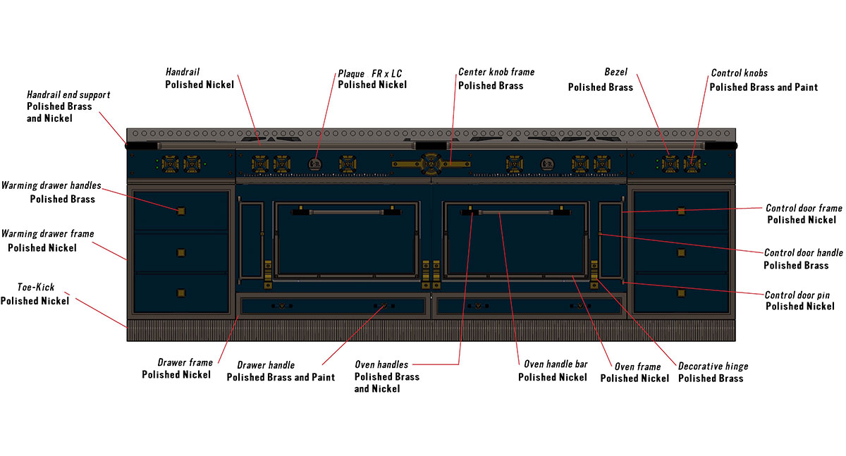 La Cornue FR Blue Range G48USNMSPESUPREME | Abt