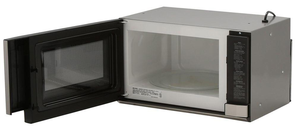 Sharp 1.5 Cu. Ft. Stainless Microwave R1214TY | Abt