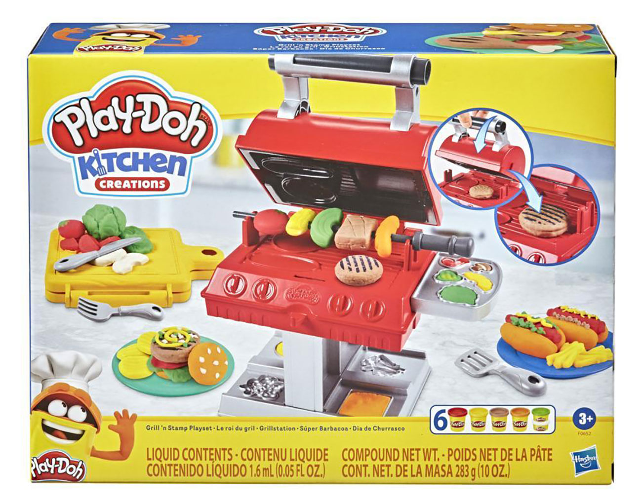 Hasbro Play-Doh Grill 'n Stamp Playset - HSBF0652 | Abt