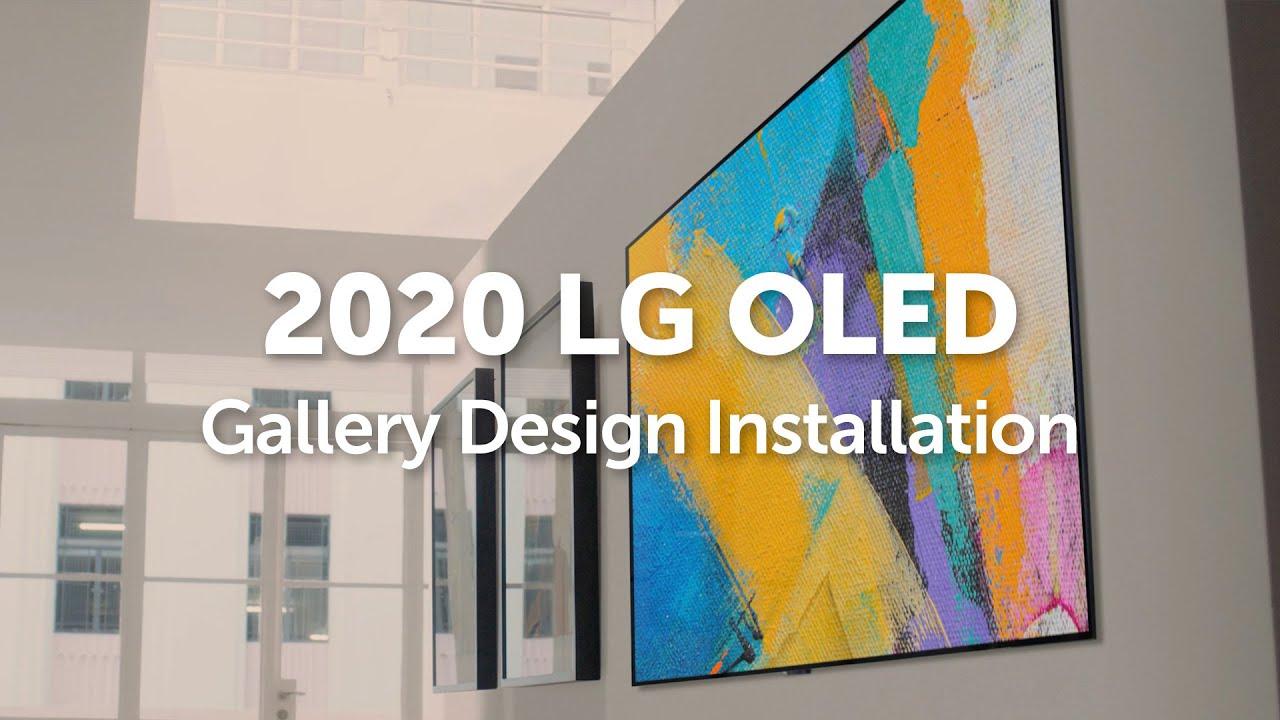 LG OLED TV Gallery Design Installation 2020 | Abt Videos