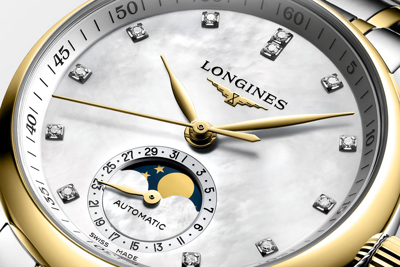 Longines Master Collection 34mm Watch with MOP Dial - L24095877 | Abt