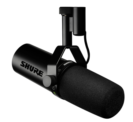 Shure MV7 Plus Podcasting Microphone in Black | Abt