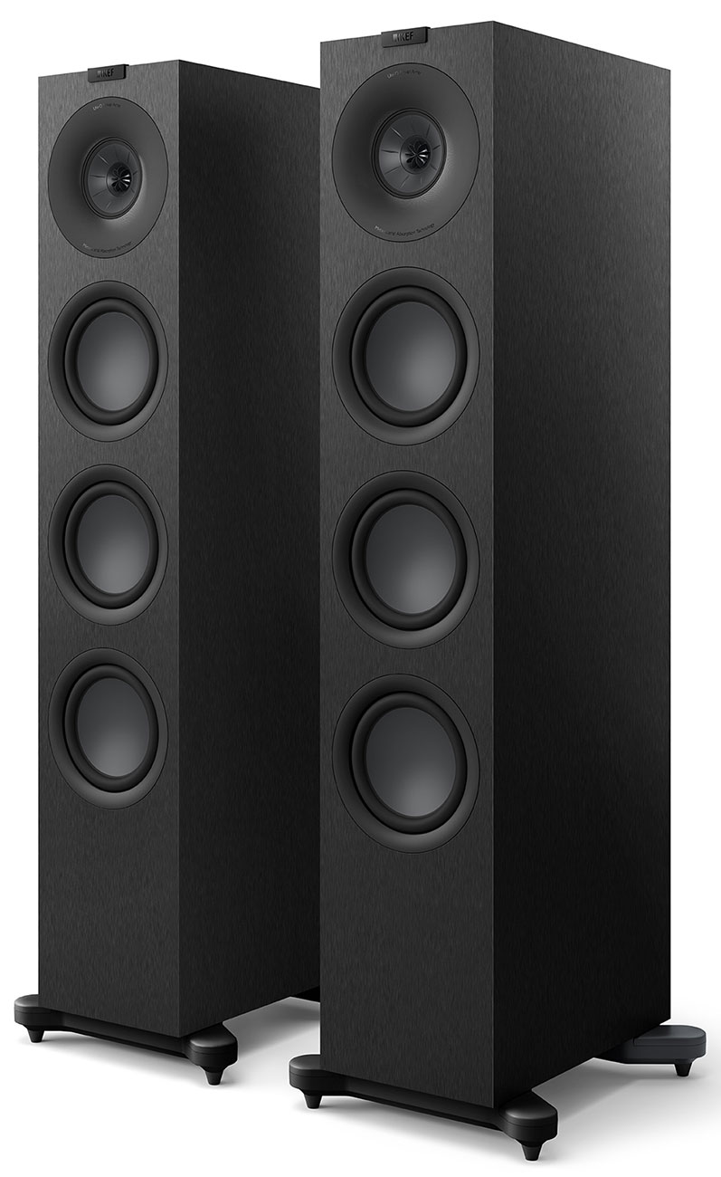 KEF Q11 Meta 3-Way Floorstanding Speaker in Black - Q11MBK
