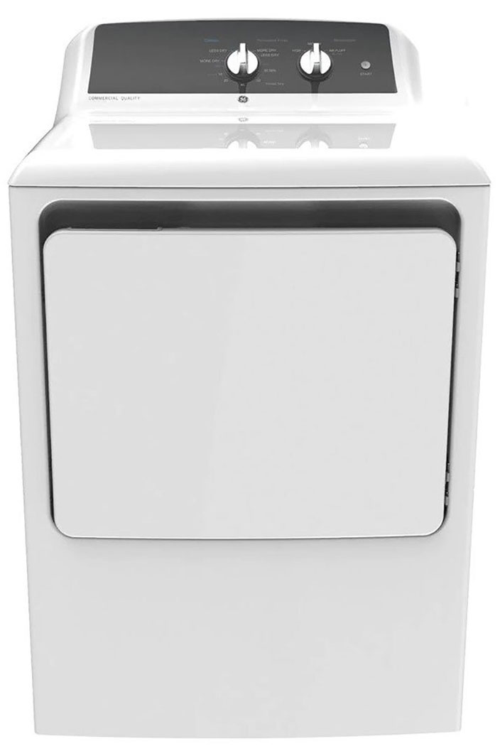 GE 6.2 cu. ft. Commercial Gas Dryer - GTX52GASPWB | Abt