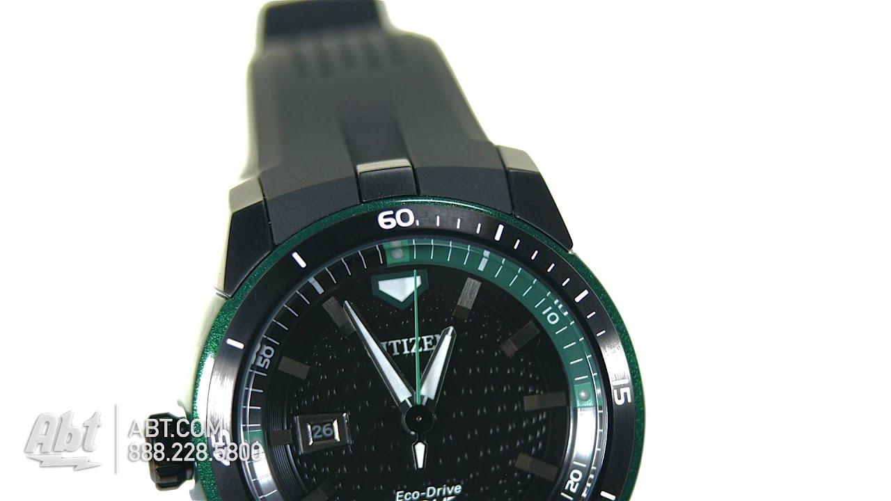 Citizen Eco-Drive Ecosphere Golf Men's Watch Overview | Abt Videos