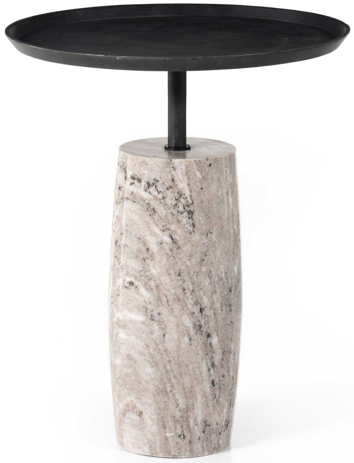 Four Hands Cronos End Table in Aged Grey - 226804-002