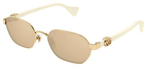 Gucci Round Gold GG0061S Gradient Sunglasses 56mm - GG0061S-001