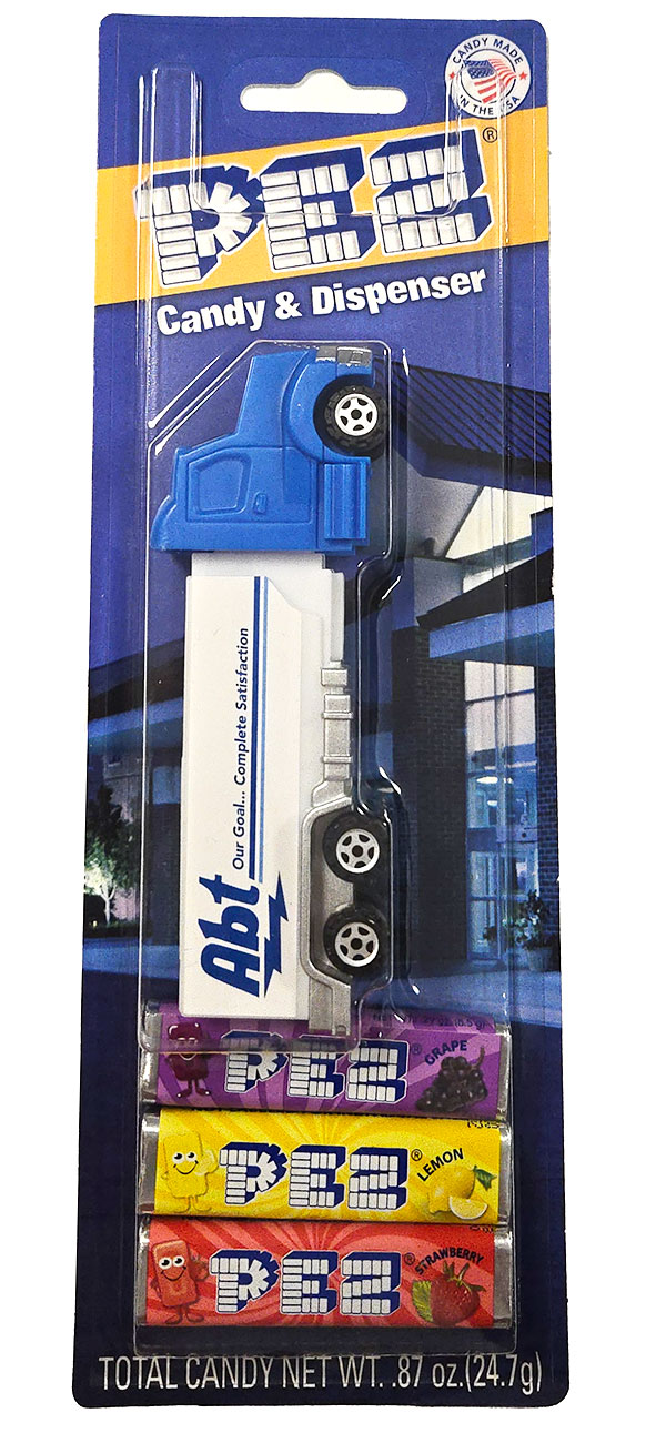 Abt PEZ Candy Dispenser with Rollable Truck - ABTPEZ