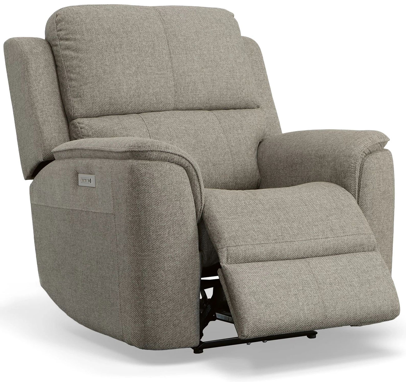 Flexsteel Henry Fabric Power Recliner w/ PWR Headrest 1041-50PH-425-01