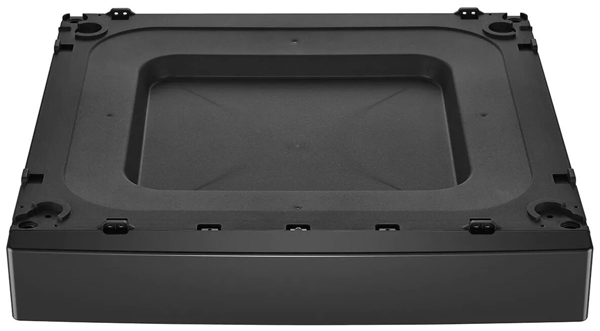 LG ADA Compliant Pedestal Riser in Black Steel - WDPS2B | Abt