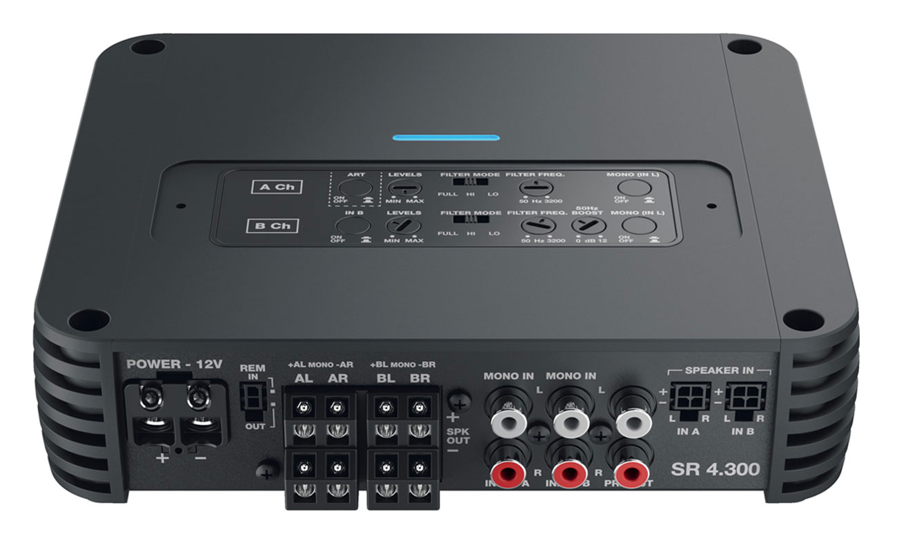 Audison 4-Channel Amplifier with Crossover - SR4300 | Abt