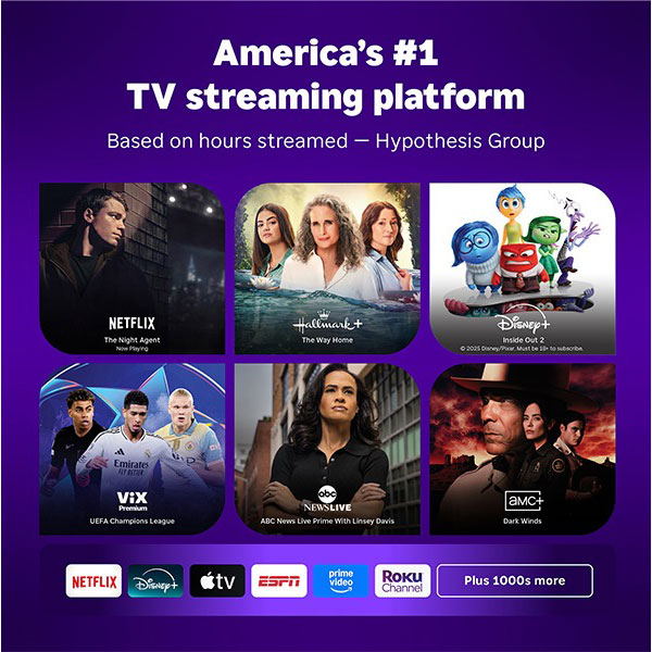 Roku Streaming Stick Plus with 4K Support and HDR10 - 3830R