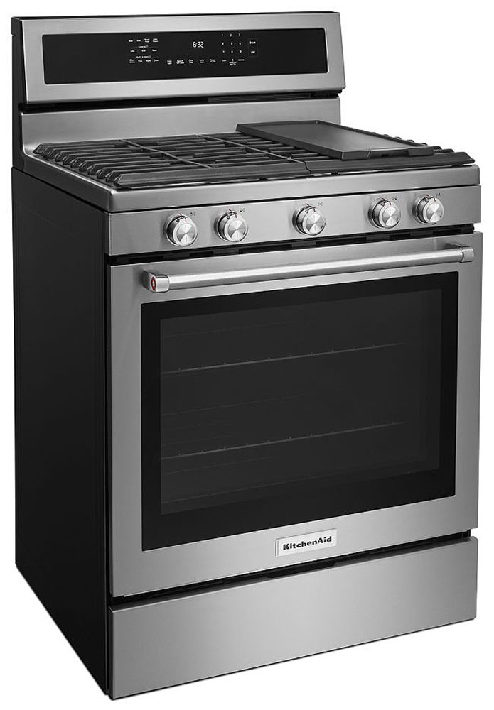 KitchenAid KFGG500ESS 30" Gas Convection Range | Abt