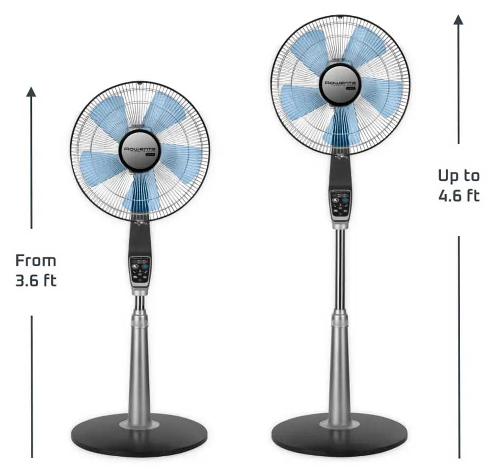 Rowenta Turbo Silence Extreme 16" Stand Fan - VU5670U2