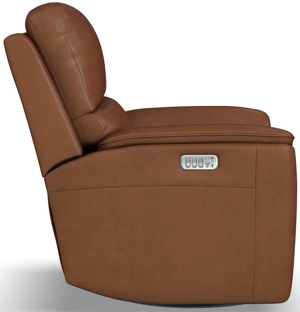 Flexsteel Henry PWR Recliner in Caramel - 1041-53P5-946-72