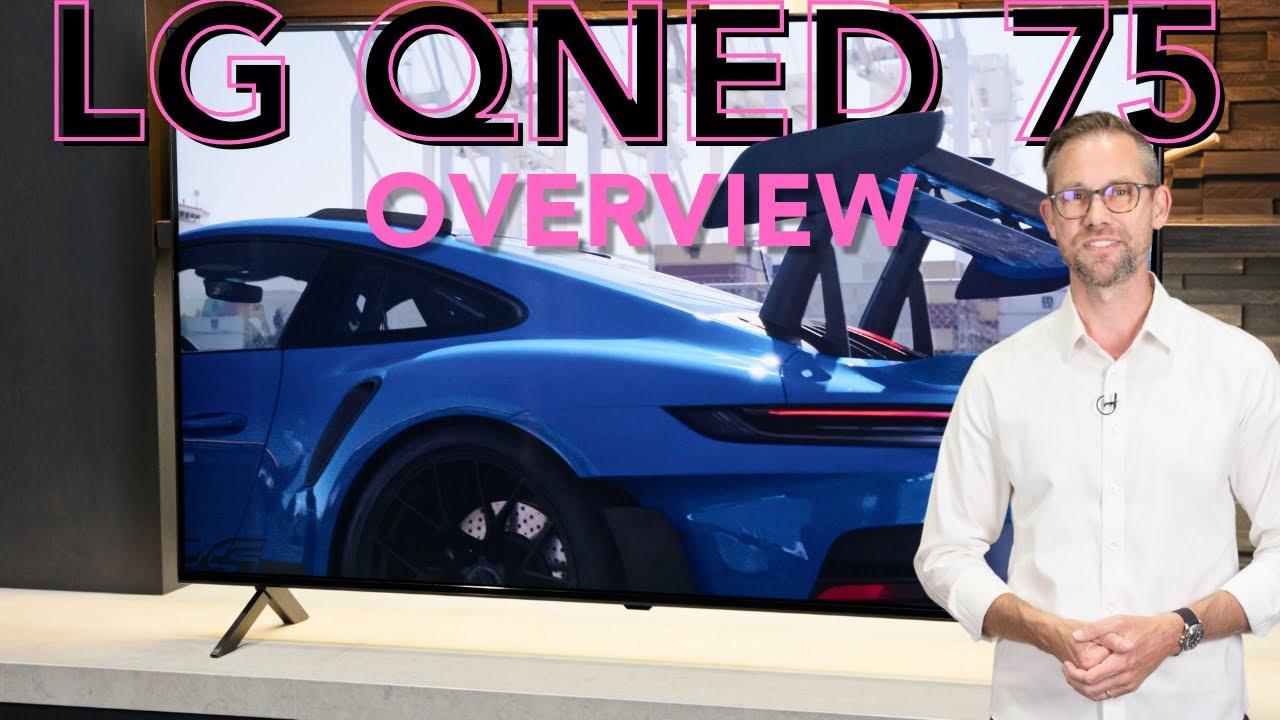 LG 65" QNED75 Series 4K Smart TV W/ AI ThinQ (2023) - 65QNED75UR