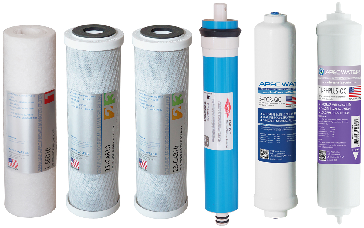 APEC Water Complete Filter Set FILTER-MAX-PH | Abt