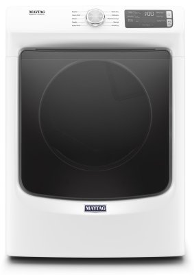 Maytag MED6200KW White Electric Dryer With Moisture Sensing