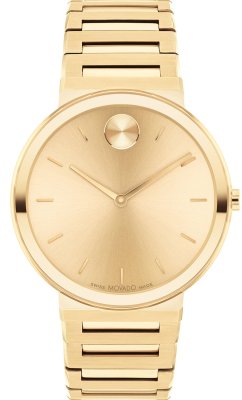 Movado Heritage Series Navy Dial Watch, Tan Strap 3650067