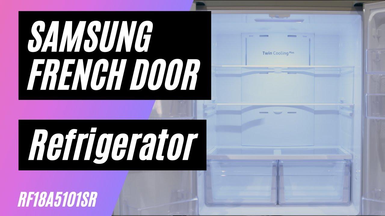 Samsung Refrigerators - Counter Depth French Door 18 Cu Ft - RF18A5101SR/AA