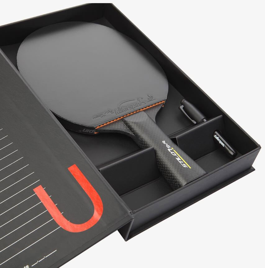 Killerspin Stilo7 SVR Black Ping Pong Paddle - 100-95