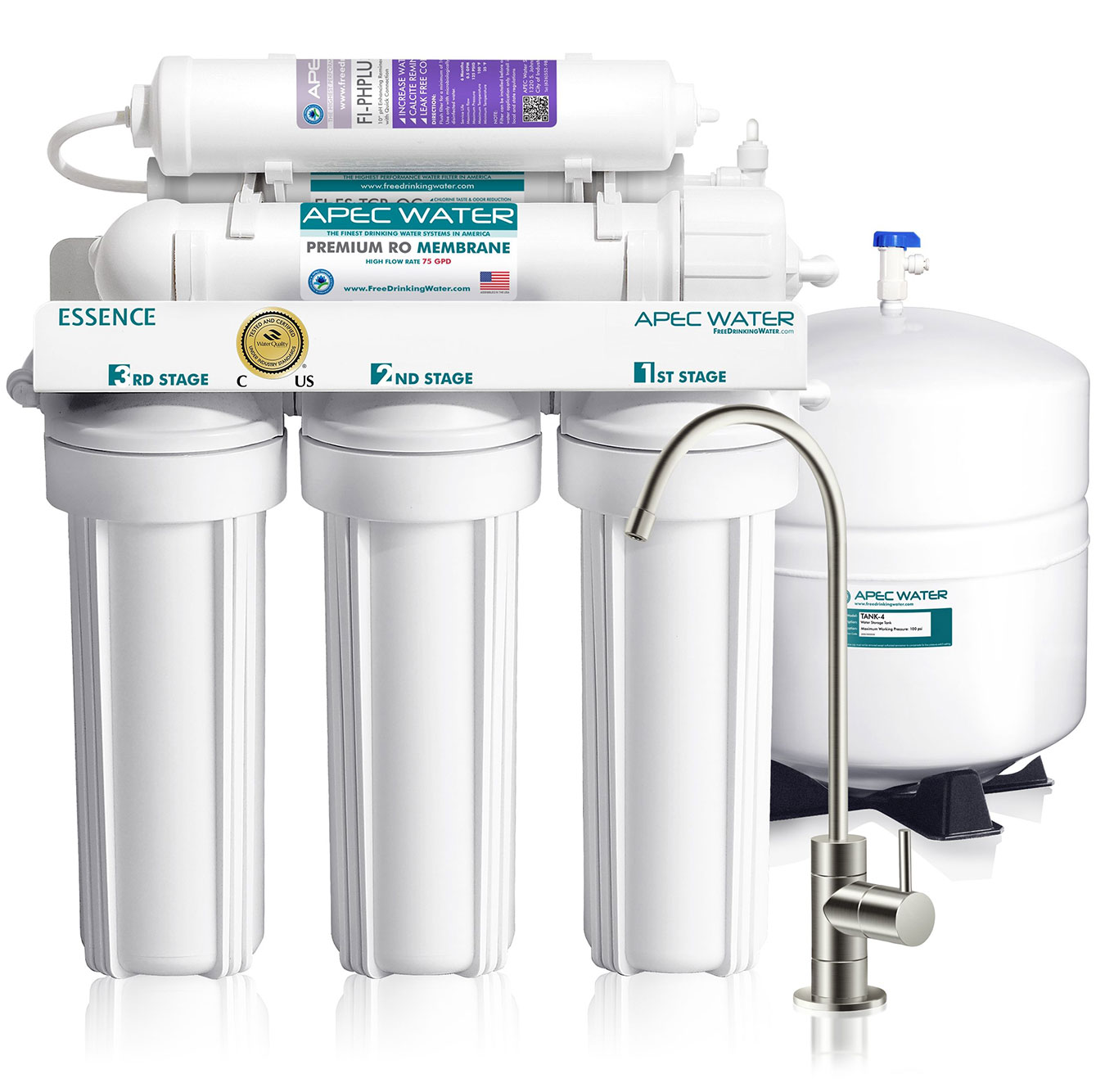 APEC Water Reverse Osmosis Water System ROES-PH75 | Abt