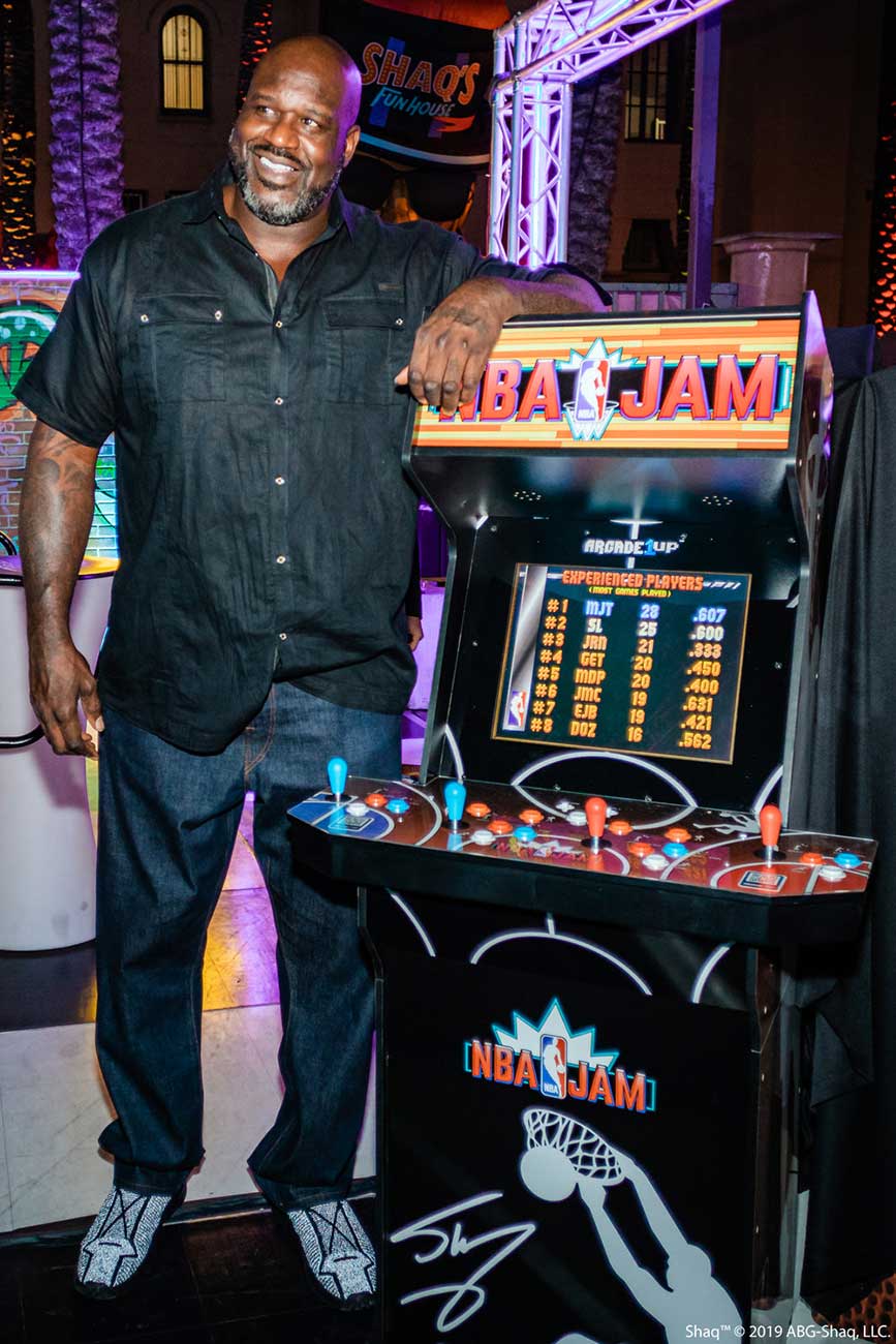 Arcade1Up NBA Jam Shaq Arcade Machine - 195570015209 | Abt