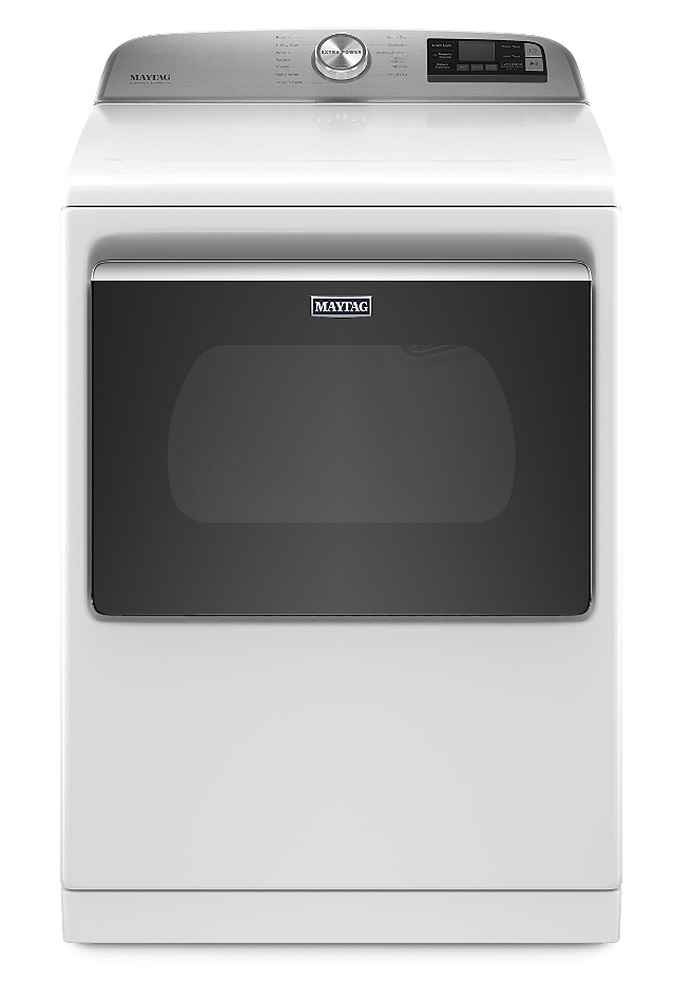 Maytag 7.4 Cu. Ft. White Electric Dryer MED7230HW | Abt