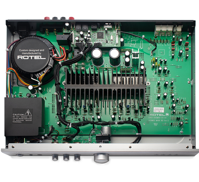 Rotel Integrated Amplifier A10MKII in Silver - A10MKIISIL