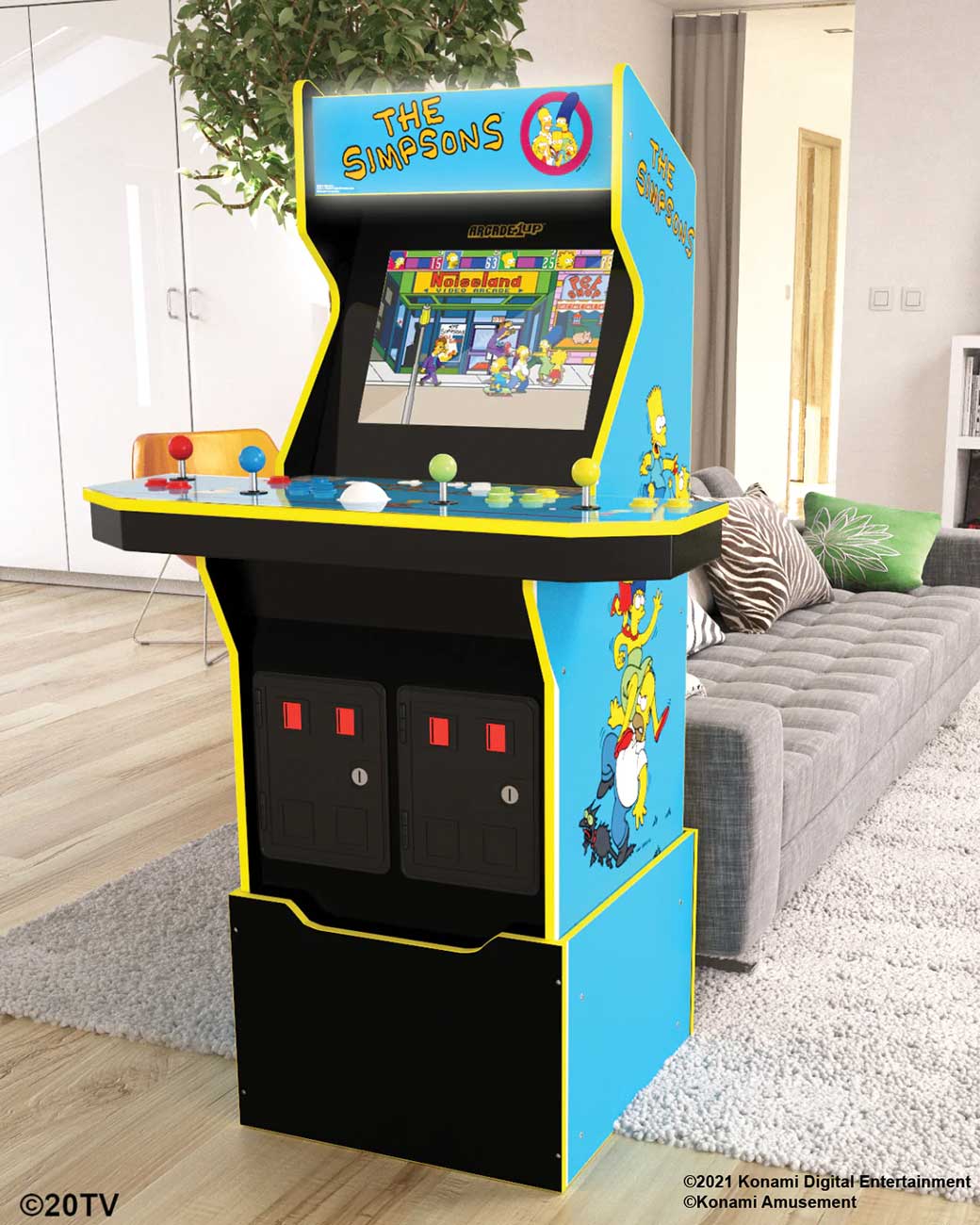 Arcade1Up The Simpsons Arcade Machine - 195570001936 | Abt