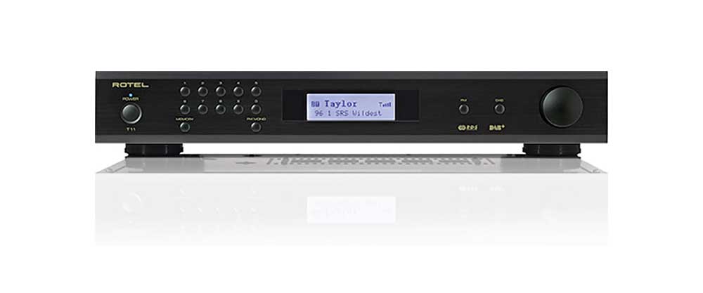 Rotel T11 Black Finish Tuner - T11B - FR01245 | Abt